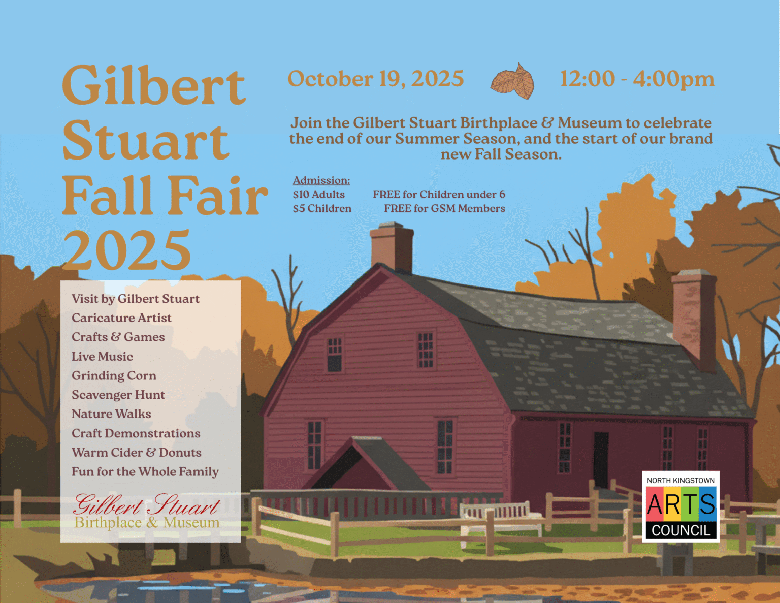 Gilbert Stuart Fall Fair - North Kingstown Arts Council